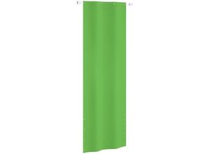 8720286161098 - Bonnevie - Balkon-SichtschutzBalkonverkleidung Hellgrün 80x240 cm Oxford-Gewebe vidaXL