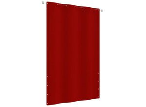 8720286161425 - Bonnevie - Balkon-SichtschutzBalkonverkleidung Rot 140x240 cm Oxford-Gewebe vidaXL