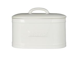 5709898061005 - Brotbox oval aus Keramik 36 x 20 x 26 cm weiß