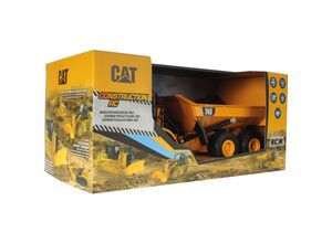 4897069492541 - CARRERA RC - 124 RC CAT 745 - Ferngesteuerter Caterpillar Gelenkmuldenkipper - Kipplaster Articulated Truck gelb-kombi