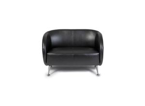 4251084657628 - Lounge Sofa ST LUCIA Kunstleder mit Armlehnen hjh OFFICE