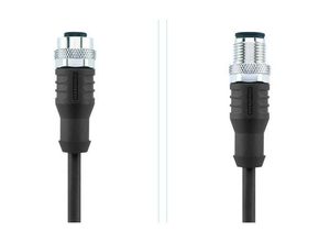 2050001554154 - 8046944 Sensor- Aktor-Steckverbinder konfektioniert M12 Stecker gerade Buchse gerade 200 m Polzahl Sensoren 12 1 St