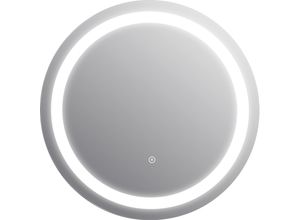 9006947066223 - VEROSAN LED-Lichtspiegel BRIETTA 60 x 60 cm mit Touchsensor dimmbar grau|silberfarben