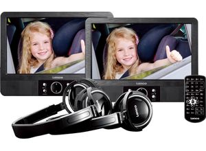 8711902041696 - MES-415 Tragbares 9 DVD Player Set mit 2 festen Autohalterungen und 2 KopfhÃ¶rern - B-Ware sehr gut