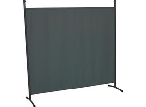 4021093001671 - Stellwand ANGERER FREIZEITMÖBEL Groß Stellwände Gr B H 178 cm x 178 cm grau Paravents Stellwände (BH) ca 178x178 cm