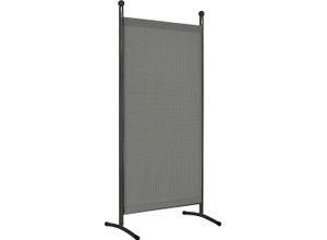 4021093022010 - Stellwand ANGERER FREIZEITMÖBEL grau Stellwände B H 82cm x 178cm Obermaterial 70% Polyethylen 30% PVC (BH) ca 82x178 cm B82cm H178cm