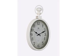 4895228805607 - Wanduhr HEINE HOME beige (creme) Wanduhren B H T 315cm x 57cm x 6cm B315cm H57cm T6cm