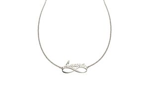 4006046317023 - Namenskette FIRETTI Schmuck Geschenk Silber 925 Halskette mit deinem Namen Halsketten Gr Silber 925 (Sterlingsilber) Länge 48 cm silberfarben Damen Ketten mit Gravur