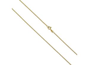 4006046293792 - Collierkettchen VIVANCE 333 Gold Veneziakette diamantiert Halsketten Gr 50cm Gold Länge 50 cm gelb Damen Colliers