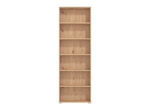 4067474259781 - Aktenregal INOSIGN Tomar 6 braun (artisan eiche) B70cm H2115cm T245cm Regale Bücherregal mit viel Stauraum Maße (B T H) 70 245 2115 cm