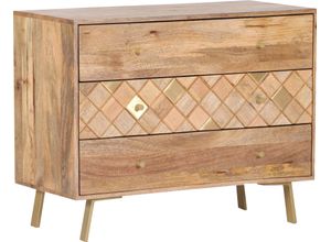 4061915200868 - Kommode GUTMANN FACTORY beige (natur) B95cm H75cm T45cm Sideboards