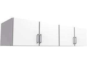 4038061123648 - Schrankaufsatz WIMEX Click weiß B180cm H42cm T56cm Kunststoff Möbelaufsätze Kleiderschrank-Zubehör Schrankaufsatz