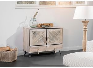4061915182997 - Kommode GUTMANN FACTORY beige (natur) B100cm H75cm T35cm Sideboards