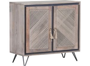 4061915183024 - Kommode GUTMANN FACTORY beige (natur) B90cm H85cm T40cm Sideboards