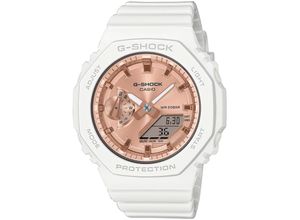 4549526359330 - Chronograph CASIO G-SHOCK GMA-S2100MD-7AER Armbanduhren weiß Damen Quarzuhren Quarzuhr Armbanduhr Damen Herren digital bis 20 bar wasserdicht