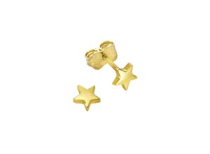 4006046277051 - Paar Ohrstecker VIVANCE 375 Gelbgold Motiv Sterne Ohrringe Gr ONE-SIZE Gold gelb Damen Ohrstecker Ohrschmuck