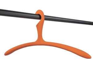 8712077107606 - Kleiderbügel Arx orange B455cm H21cm T4cm Kunststoff Kleiderbügel Breite 455 cm