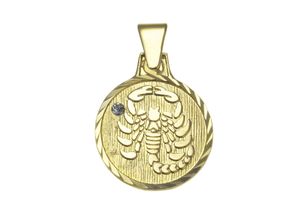 4006046134231 - Ketten-Anhänger VIVANCE 333 - Gelbgold Schmuckanhänger Gr ONE-SIZE Gold 08 g gelb Damen Kettenanhänger Anhänger