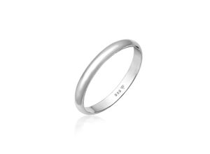 4050878568566 - Partnerring ELLI PREMIUM Basic Bandring Hochzeit Trauring 585 Weißgold Fingerringe Gr 52 mm Weißgold 585 2 mm weiß Damen Fingerringe