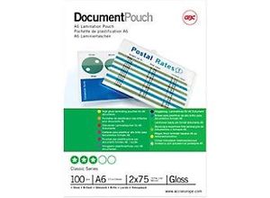 0033816032781 - Laminating Pouch - 100-pack - glossy - 111 x 154 mm - 75 g m² - lamination pouches