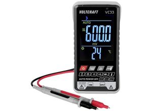 4064161246598 - Voltcraft - VC33 Hand-Multimeter kalibriert (iso) digital Anzeige (Counts) 5999