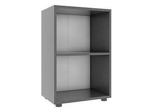 4051814420511 - Holzregal stehend platzsparender Aktenschrank Maße ca H 74 x B 49 x T 32 cm Elegantes Regal Büroregal – Ulas 2f