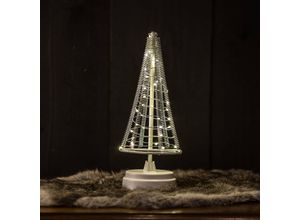 8718781473570 - Baum Santas Tree Draht silber Höhe 26 cm