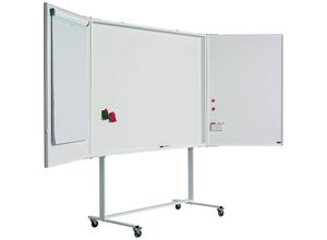 8712752071505 - Whiteboard-Klapptafel Komplettset Stahlblech emailliert Bildwandformat 4  3