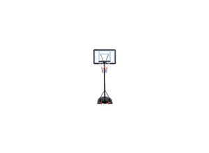 4059852826562 - Basketballkorb Basketballständer mit Rollen Basketballanlage Standfuvü mit Wasser Höhneverstellbar 217 bis 279 cm