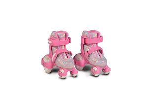 3800146225018 - Byox Rollschuhe Beetle Größe XS 26-29 PU-Rollen ABEC-5 Lager Stopper hinten pink