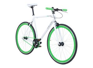 4250845900225 - Blade Fixie Fahrrad 28 Zoll Singlespeed 165 - 195 cm retro Urban Bike mit Flip Flop Nabe für Fixed Gear und Freilauf