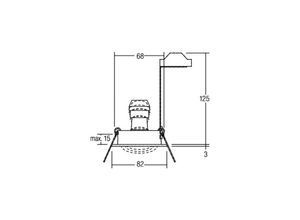 4251433928058 - BRUMBERG Einbaustrahler Tirrel-R GU10-Fassung schwarz matt