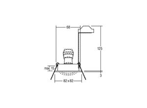 4250047796671 - BRUMBERG Einbaustrahler Tirrel-S GU10-Fassung hellgold