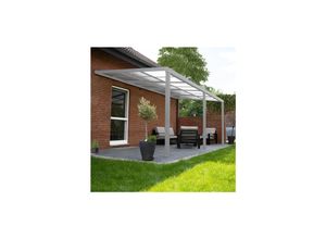 4058166246073 - HOME DELUXE Terrassenüberdachung SOLIS DELUXE - 579 x 295 x 233   272 cm Weiß
