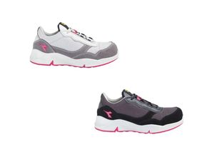 8053607443345 - Athena Text Low S1PL fo sr esd Damen Sicherheitsschuhe - 36 eu - Schwarze - Schwarze - Diadora