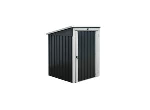 4058166207821 - Mülltonnenbox basura - Maße 158 x 101 x 134 cm Raumfläche 13 m² - für 2X 240 l Mülltonnen i Mülltonnenbox Gartenbox - Home Deluxe