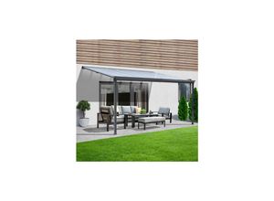 4058166024817 - HOME DELUXE Terrassenüberdachung SOLIS - 312 x 303 x 226   278 cm Grau