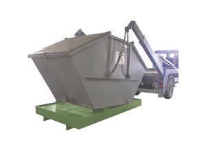 4061753233967 - eurokraft pro Auffangwanne für Absetzcontainer für Absetzcontainer Auffangvolumen 880 l grün