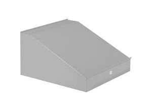 4250618211824 - Schreibpultaufsatz mit aufklappbarem Deckel Höhe 95   275 mm BxT 495 x 495 mm lichtgrau Wolf