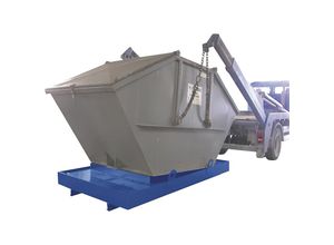 4061753233950 - eurokraft pro Auffangwanne für Absetzcontainer für Absetzcontainer Auffangvolumen 880 l blau