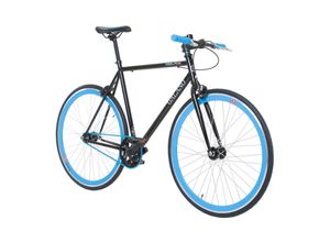 4250845912464 - Blade Fixie Fahrrad 28 Zoll Singlespeed 165 - 195 cm retro Urban Bike mit Flip Flop Nabe für Fixed Gear und Freilauf