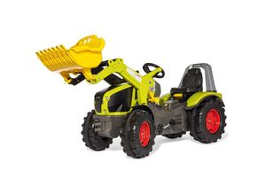 4006485651092 - Rolly Toys Trettraktor rollyX-Trac Premium Claas Axion 950 mit Frontlader gelb