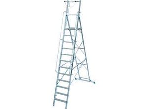 4009199127563 - Krause Stabilo® Professional 127563 Aluminium Stufen-Stehleiter Arbeitshöhe (max) 48 m Silber 275 kg