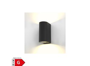 4057722002160 - Bklicht - led Außenleuchte Außenwandleuchte IP44 Wand-Spot Strahler Lampe Bad GU10 schwarz - 10