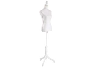 4260517462784 - tectakeÂ® - Schaufensterpuppe - Damen-Büsten-Torso - weiß - höhenverstellbar - 402566