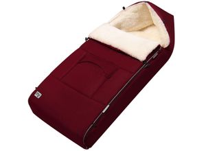 4251776931715 - monzana® Babyfußsack Bordeaux 93x56cm gefüttert