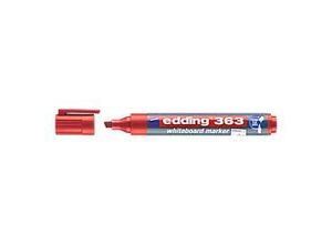 4004764063314 - edding Whiteboard Marker 363 Keilspitze 10 Stück rot