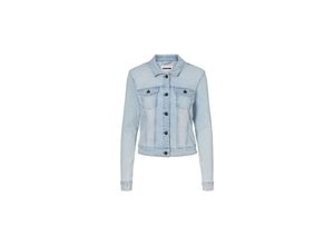 5714505971622 - NOISY MAY Jeans Jacke Debra Light Blue Denim Unifarben Blau - Gr S