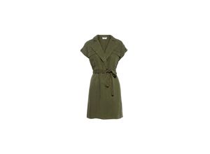 5713758374600 - NOISY MAY Hemdkleid Vera Olive Night Unifarben Grün - Gr S