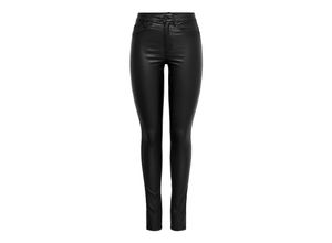 5713742781476 - ONLY Skinny Jeans Royal Life Black Unifarben Schwarz - Gr XS x 32